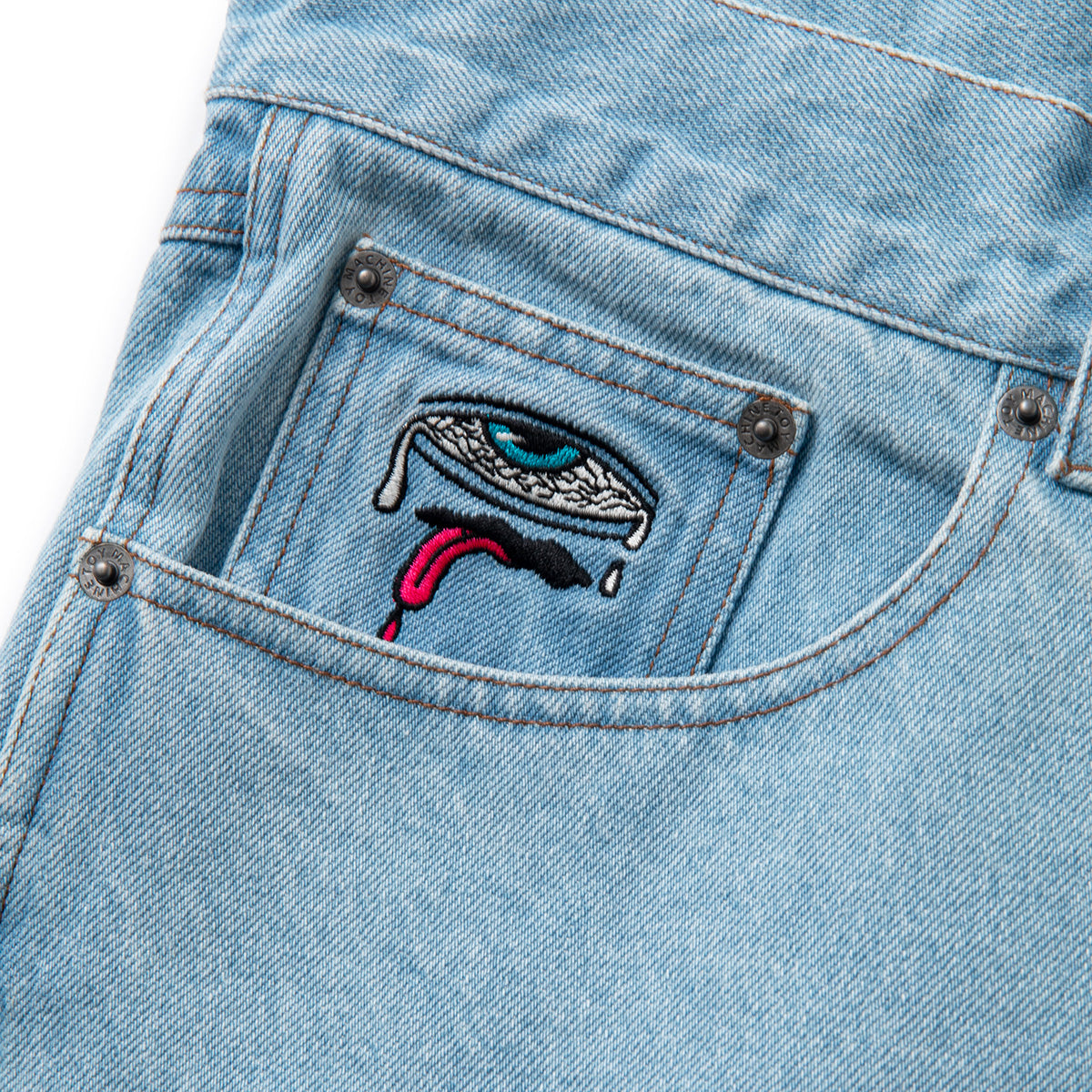 TRANSMISSIONATOR DENIM WIDE SHORTS – Toy Machine Japan